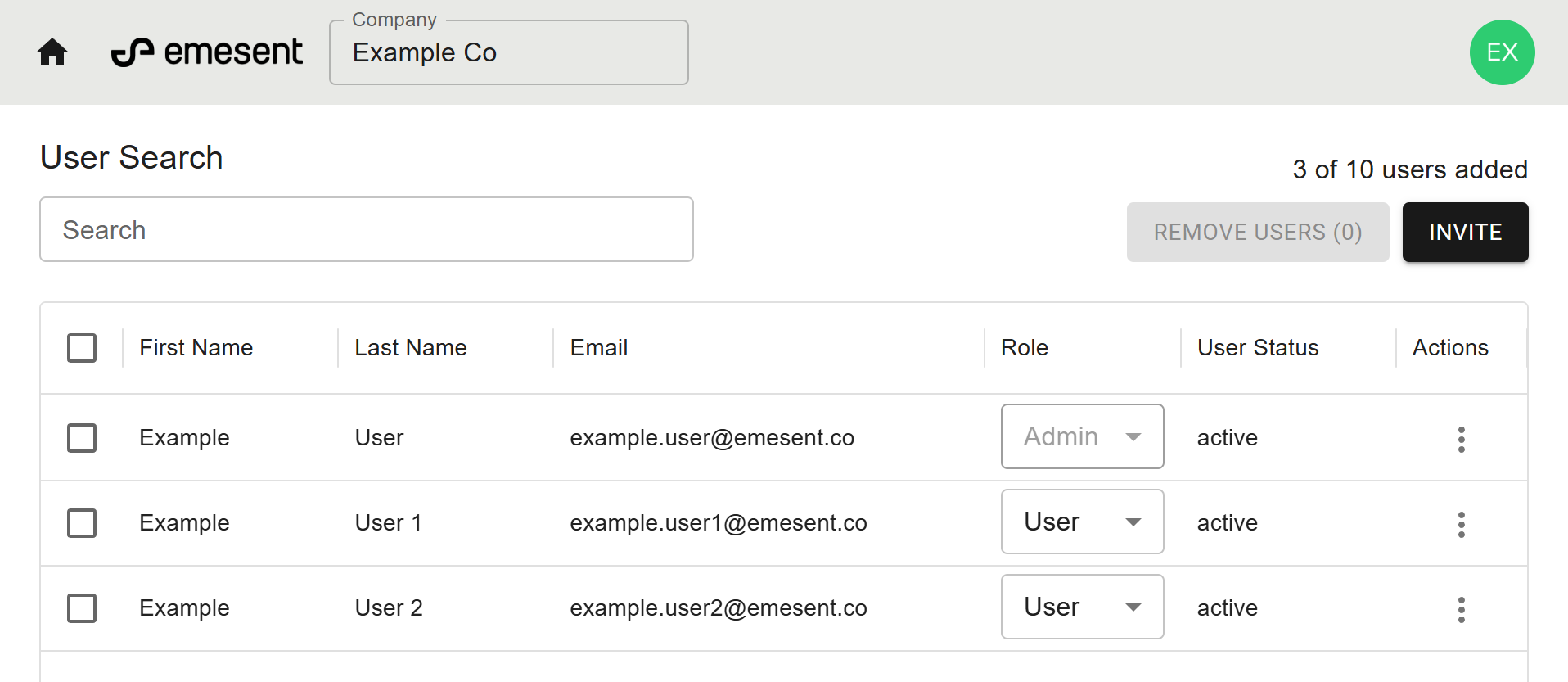 How to access Emesent User Management