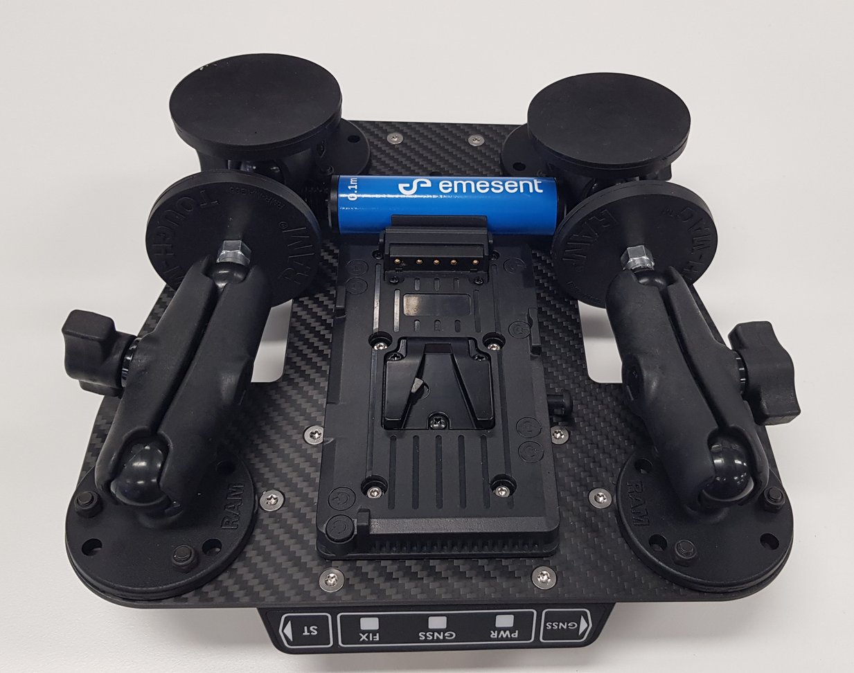 Setup the Vehicle RTK Mount and Receiver