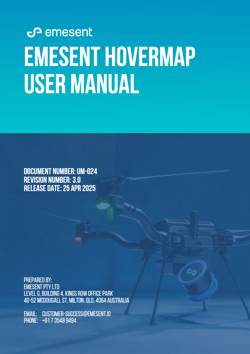 Emesent Hovermap User Manual