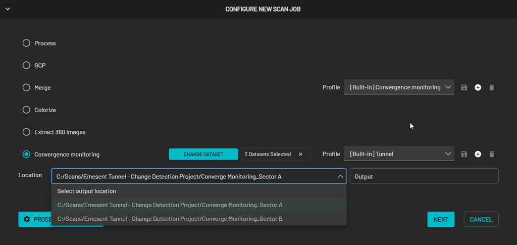 Change Detection and Convergence Monitoring