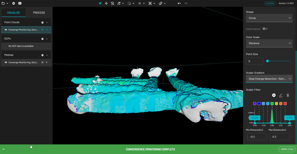 Change Detection and Convergence Monitoring