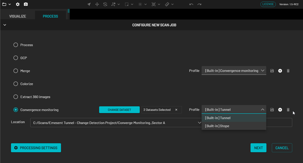 Change Detection and Convergence Monitoring