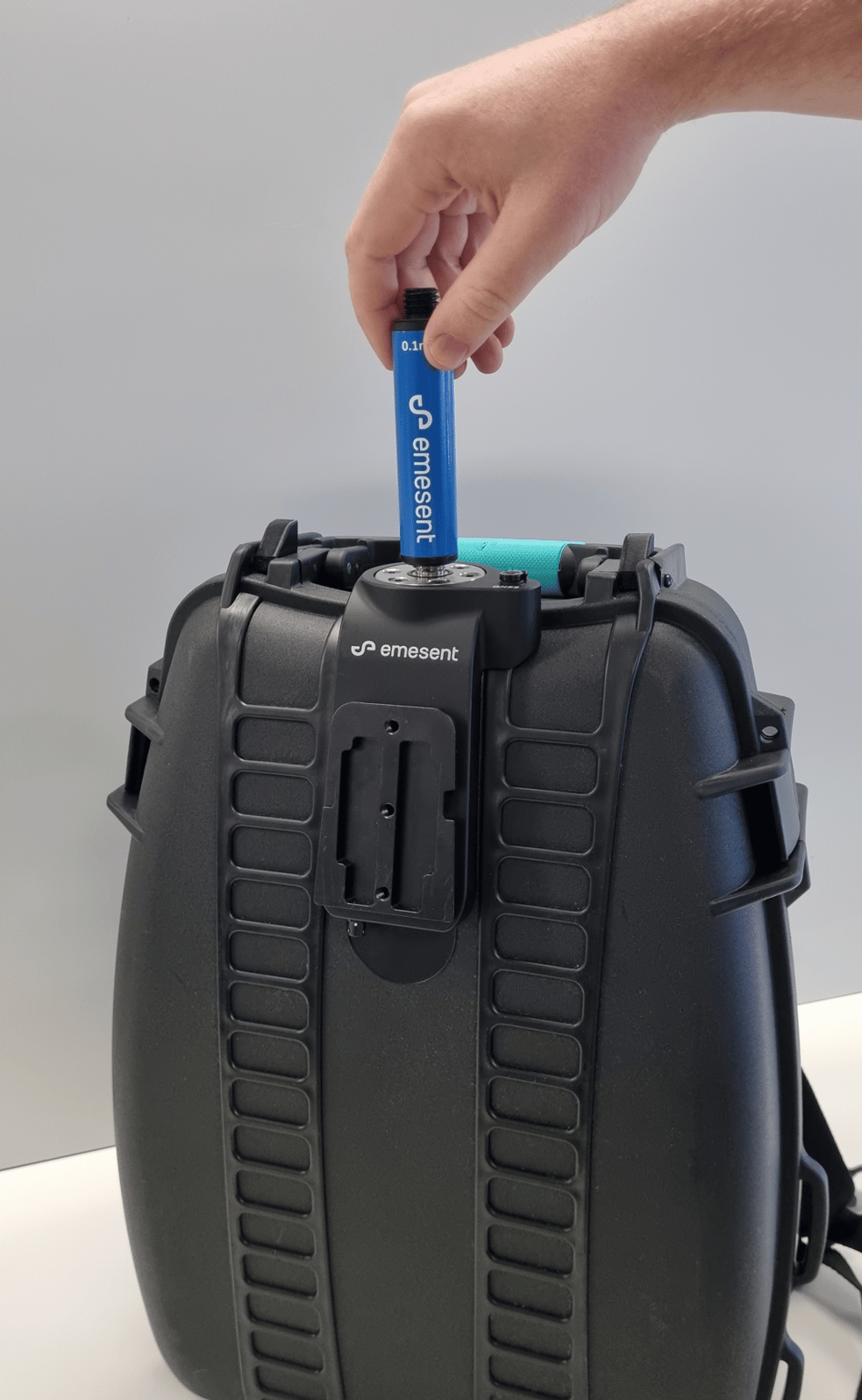 Setup the Backpack RTK Mount and Receiver